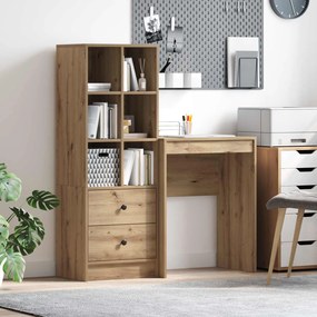 Stůl Artisanový dub 105,5 x 34 x 127 cm 2 ks 3337304