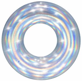 Kruh bestway 36240 iridescent swim ring 107 cm perleťová