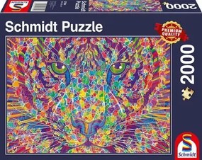 SCHMIDT Puzzle Divokost v tygřím srdci / 2000 dílků / od 12 let