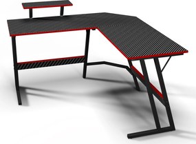 Herní stůl BG02 černý 130 cm