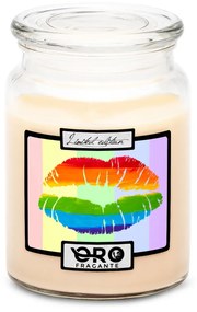 Svíčka LGBT Lips (Vůně svíčky: Vanilka)