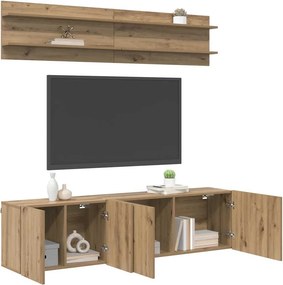 TV jednotky 6 ks dub artisan Kompozitní dřevo 3403569