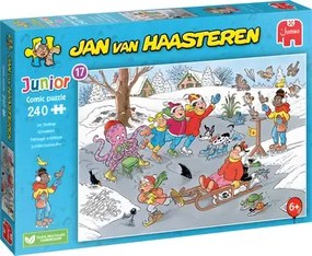 JUMBO Puzzle JvH Junior 17: Bruslení / 240 dílků / od 6 let