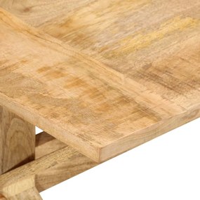 Konferenční Stolek 110 X 52 X 40 Cm Masivní Mangovníkové Dřevo