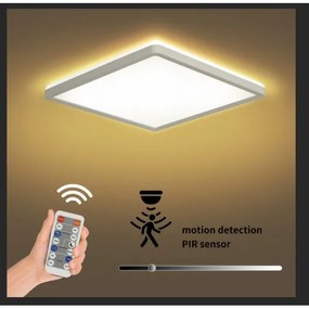 Brilagi-LED Stmívatelné svítidlo se senzorem ULTRA SLIM LED/18W/230V 30x30 cm+DO
