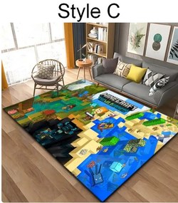 Kobereček/předložka s motivem Minecraft - 150x200 cm Motiv: Style C