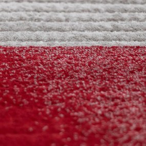 J-Line Kusový koberec GIRONA 2061 371 červený BARVA: Červená, ROZMĚR: 160x230 cm