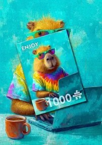 ENJOY Puzzle Cool kapybara / 1000 dílků / od 14 let
