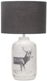 CLX Stolní lampa VITO, černá 41-39194