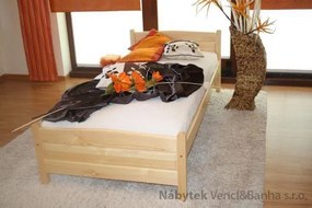 dřevěná jednolůžková postel z masivního dřeva Joanna maxidre