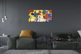 Obrazy na plátně Abstraction landscape 125x50 cm
