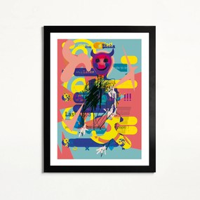 Šimon Dub | Online #2 Rám: Černý, Velikost: 30 x 20 cm