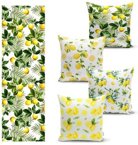 Set povlaků na polštář a běhounu 5 ks – Mila Home