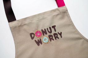 Kuchyňská zástěra DONUT WORRY