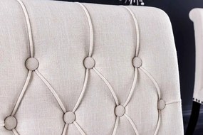Designová židle Queen II béžová - skladem