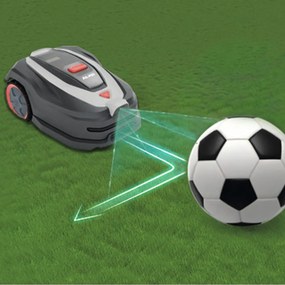 Bezdrátová robotická sekačka AL-KO Robolinho 500 Vision, kamera, plochy do 500 m2 (114169)