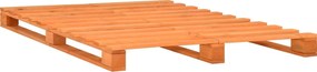 vidaXL Rám postele z palet masivní borovice 120 x 200 cm [285264] Barva: barva dřeva