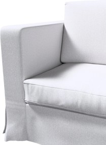 Potah na pohovku IKEA  Karlanda 3-místná nerozkládací, dlouhý barva šedá látka pletený vzor
