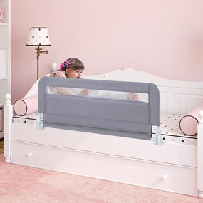 Costway Zábrana na postel pro batolata 100 cm skládací zábrana na dětskou