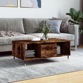 vidaXL Konferenční stolek 90 x 50 x 36,5 cm kompozitní dřevo [830586] Barva: šedá sonoma
