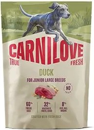 Carnilove True Fresh - granule pro psy Carnilove Dog True Fresh Dry Duck Junior LB 1,5kg