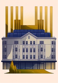 Marek Kulhavý | Mára Čmára Marek Kulhavý | Ostrava 1 Rám: Černý, Velikost: 100 x 70 cm