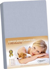 Bellatex Jersey LUX Šedá 180x200x40 cm