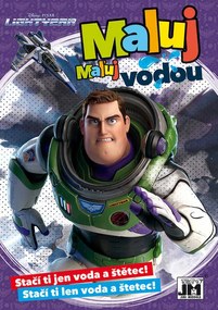 JIRI MODELS Omalovánky A5 Maluj vodou! Rakeťák (Příběh hraček) 6