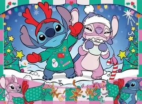 Ravensburger Disney: Stitch o Vánocích / 100 dílků / od 6 let