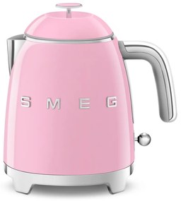 Růžová rychlovarná konvice z nerezové oceli 800 ml Retro Style – SMEG
