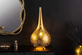 Designová stojanová lampa Uwizeye 52 cm zlatá