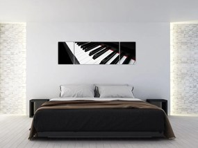 Obraz kláves piána (170x50 cm)