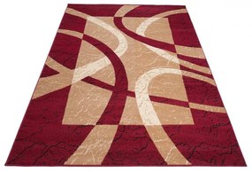Kusový koberec PP Max vínový 60x100cm
