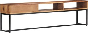 TV stolek 160 x 30 x 45 cm masivní akáciové dřevo 247466