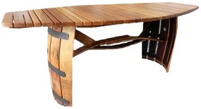 Stará Krása - Own Imports Zahradní stůl pro 6 osob z masivního dubového dřeva