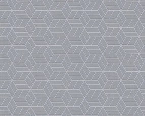 Vliesová tapeta grafická šedá, skandinávský vzor 36920-4 / 3D vliesové tapety na zeď 369204 Metropolitan Stories (0,53 x 10,05 m) A.S.Création