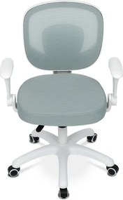 Dětská otočná židle zelená KA-K1062 GRN