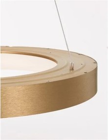 Závěsné LED svítidlo NOVA LUCE RANDO THIN 50W 3000K 9453454 stmívatelné Triac