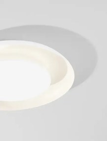 LED stmívatelné bílé moderní stropní svítidlo Epos