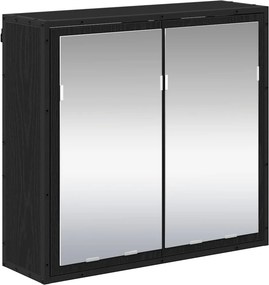 Sada koupelnového nábytku 4 ks Černý dub Kompozitní dřevo 3402331
