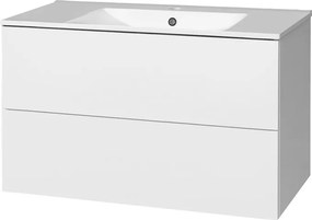 Mereo Mereo, Aira, koupelnová skříňka s keramickým umyvadlem 101 cm, CN712