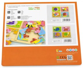 Puzzle na podstavci 4v1 Viga 50190 moře