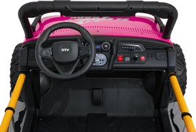 Elektrické autíčko Buggy UTV SPEED růžové