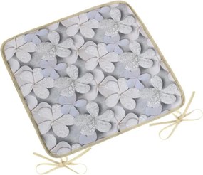 Bellatex Sedák DITA hladký Šedá 40x40 cm