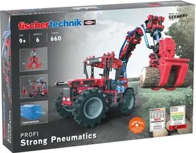 FISCHERTECHNIK Stavebnice Strong Pneumatics / kompresor / 660 dílů / o