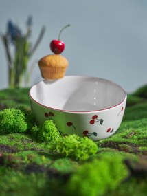 Sinsay - Sada misek s motivem třešní 2 pack - vícebarevná