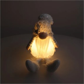 Vánoční LED skřítek 48 cm