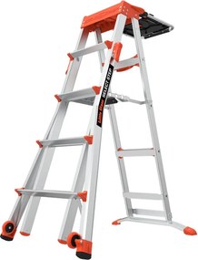 Little Giant Select Step – výškově nastavitelné štafle s pracovní plošinou, 15125EN