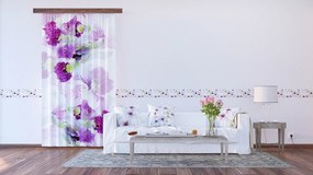 Samolepící bordura na zeď Květy | 5 m x 13.8 cm | DWB8235