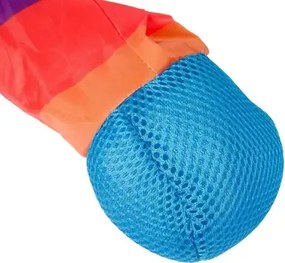 TEDDIES Míček s ocáskem / Látka / Duhový / 100 cm / od 3 let